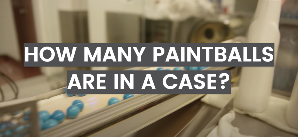 How Many Paintballs Are in a Case? - PaintballProfy